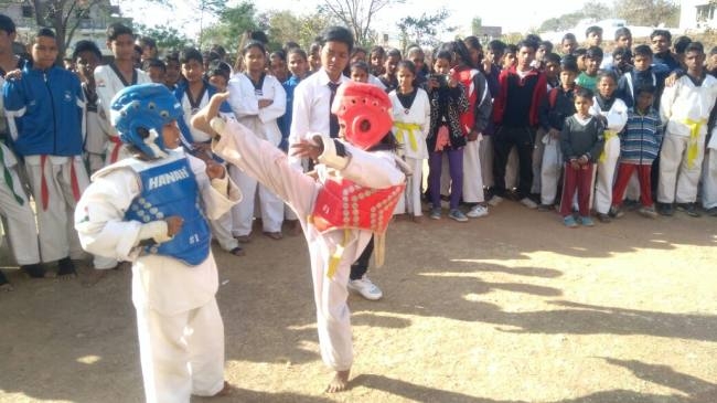 ताईक्वांडो प्रतियोगिता में विद्या मंदिर विजेता व संत माइकल बना उपविजेता