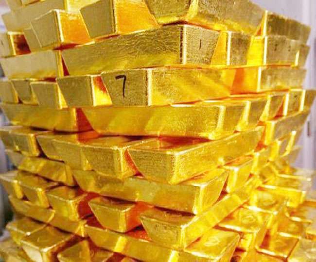 दुबई से लाया गया 100 किलो सोना बरामद