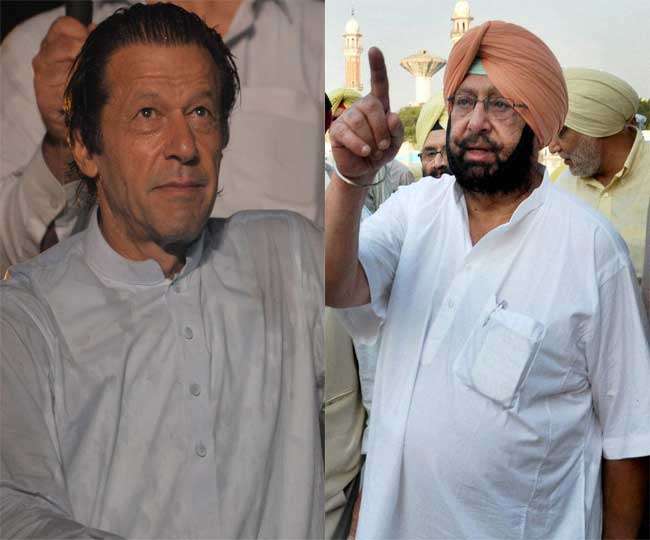 भारत के एतराज के बाद रास्ते पर आया पाक, अमरिंदर ने इमरान खान को पत्र ...