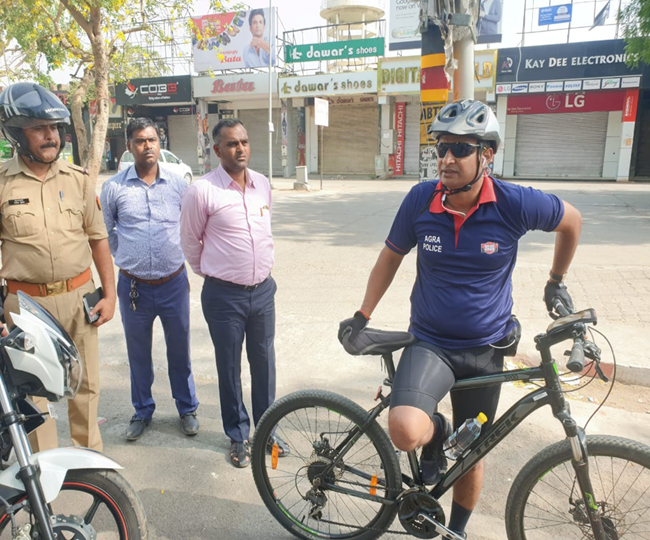 साइकिल वाले IPS ने आज भी दिखाया एक्‍शन, जानिए क्‍या रहती है दिनचर्या ...