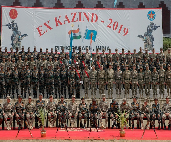 kazind-2019 पिथौरागढ़ में भारत-कजाकिस्तान का संयुक्त सैन्य युद्धाभ्यास ...
