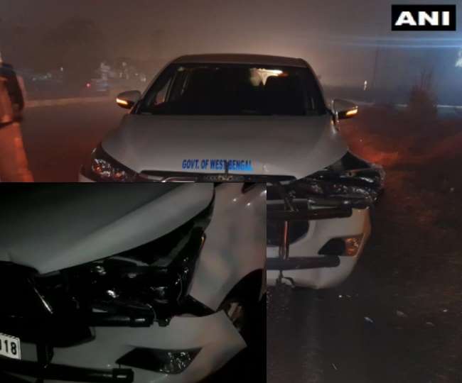 West Bengal: बाबुल सुप्रियो के काफिले की एक कार हादसे की शिकार, बाल बाल ...