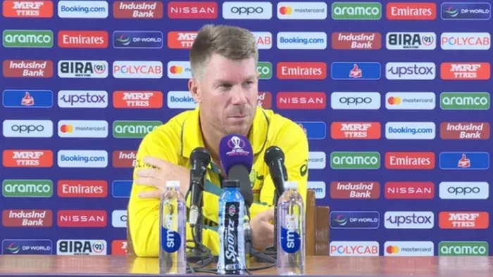 फाइनल टेस्ट से पहले प्रेस कॉन्फ्रेंस में भावुक हुए David Warner, बॉल ...