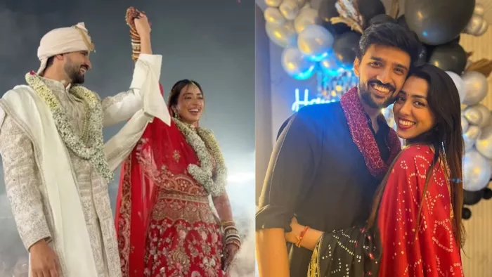 Jheel Mehta Wedding: शादी के जोड़े में शहजादी की तरह नजर आईं सोनू भिड़े ...