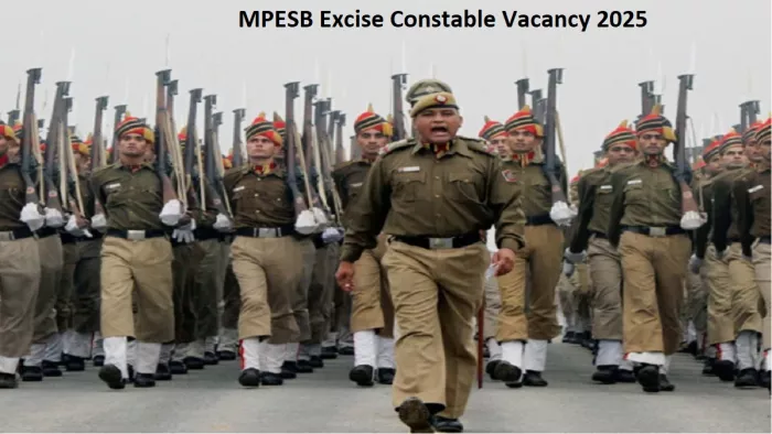 MP Excise Constable Vacancy 2025: मध्य प्रदेश में एक्साइज कॉन्स्टेबल ...