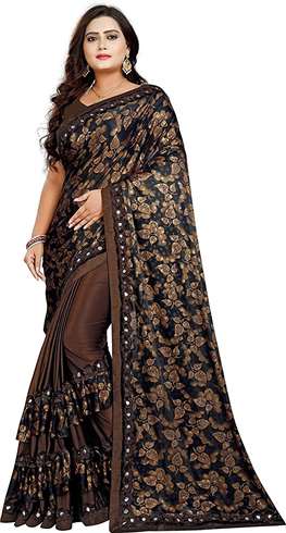 प्रिंटिड साड़ी जो आपका रूप निखारेगी - Buy stylish printed designer ...