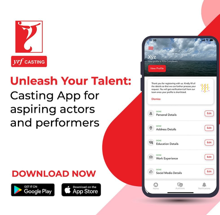 YRF App के जरिए बन सकते हैं यशराज की फिल्मों का हिस्सा, कास्टिंग के लिए ...