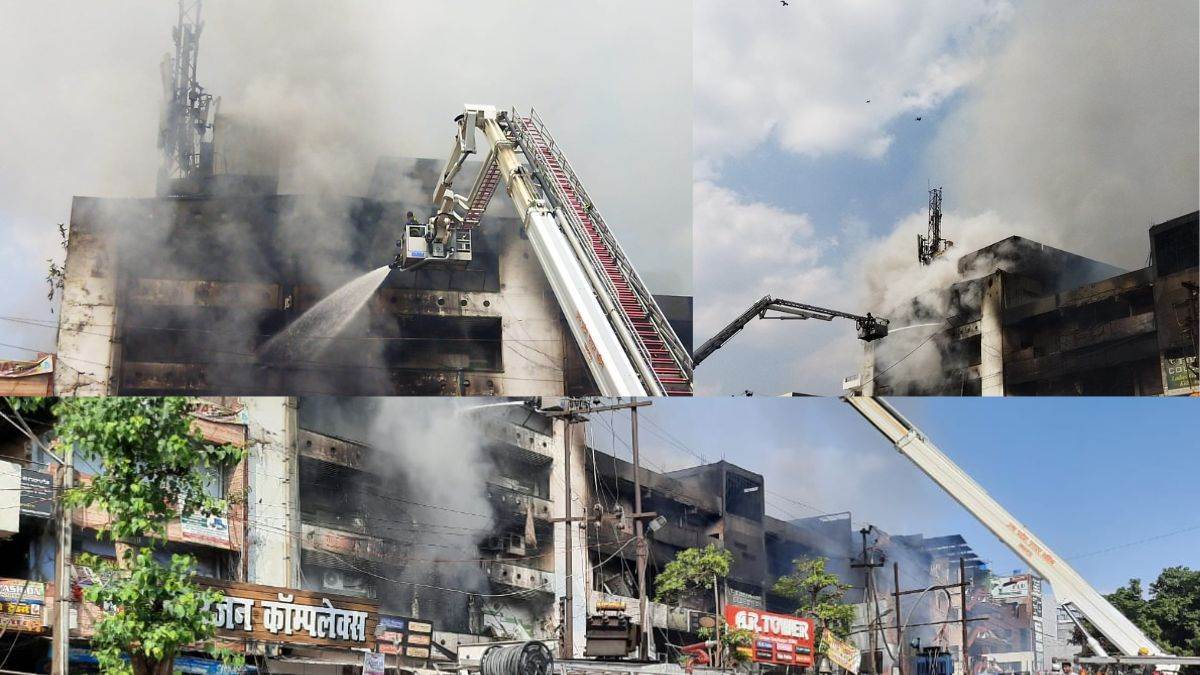Kanpur Fire News: कानपुर में लापरवाही की आग, पांचों शापिंग काम्प्लेक्सों में नहीं था आग बुझाने ...