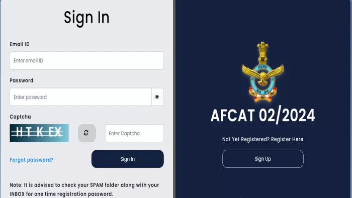 AFCAT 2 2024: एयर फोर्स कॉमन एडमिशन टेस्ट के लिए आवेदन शुरू, इस डेट तक ...