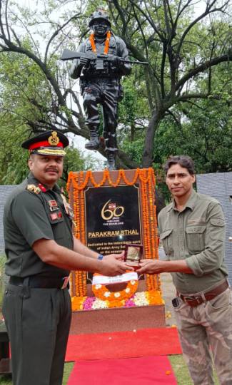 अब पराक्रम स्थल होगा टैंक चौक का नाम रणबांकुरों को सेना ने दी ...