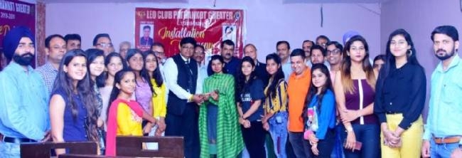 आकांक्षा भल्ला को बनाया लियो क्लब ग्रेटर का अध्यक्ष - akanksha bhalla ...