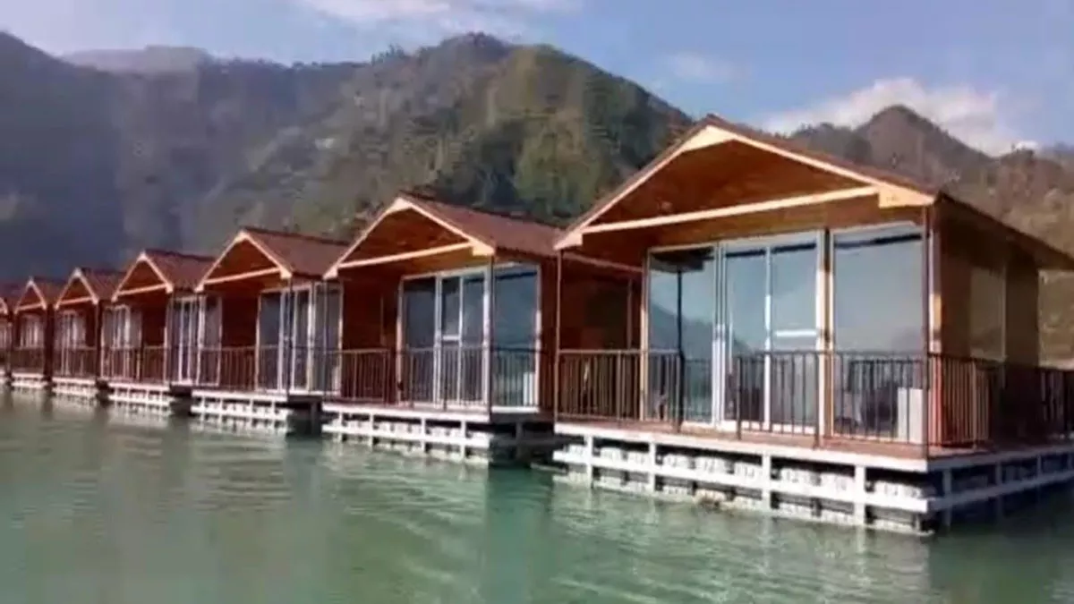 Tehri Floating Huts : जांच में झील में गिरता पाया गया गंदा पानी, फिर भी ...