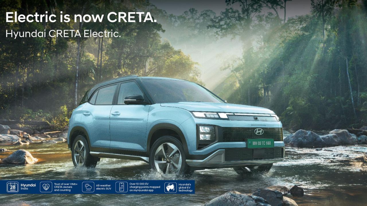 Hyundai Creta EV का एक्‍सटीरियर होगा बेहतरीन, लॉन्‍च से पहले मिली कई ...