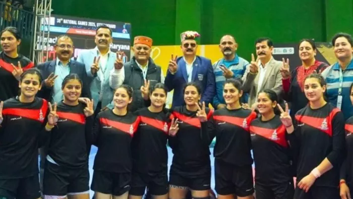 38वें राष्ट्रीय खेल: हिमाचल महिला कबड्डी की बड़ी जीत, हरियाणा को दी ...