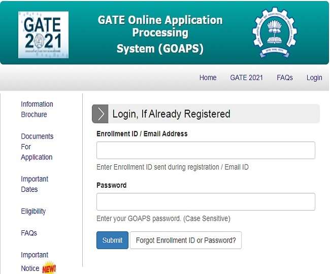 GATE 2021 Answer Key: गेट परीक्षा ‘आंसर की’ करेक्शन के लिए विंडो ओपेन ...