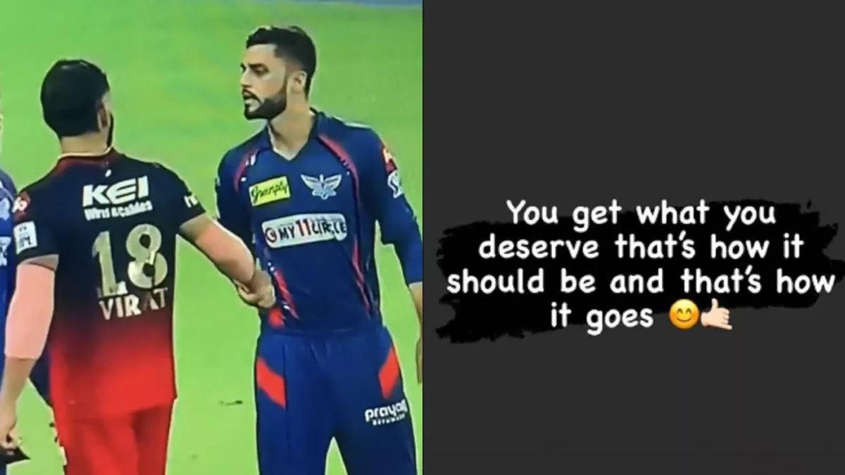 Ipl 2023 Naveen Ul Haq ने Virat Kohli पर किया जोरदार पलटवार मैच के
