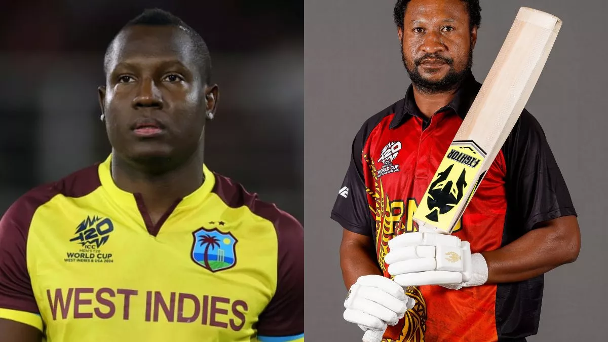 WI vs PNG Highlights T20 world cup 2024 लड़खड़ाते हुए जीता वेस्टइंडीज ...