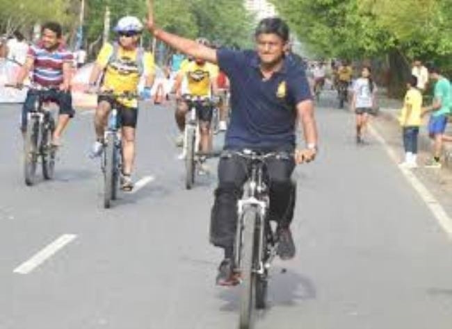 गुरुग्राम में आलोक मित्तल ने कराई थी राहगीरी की शुरुआत - Alok Mittal ...