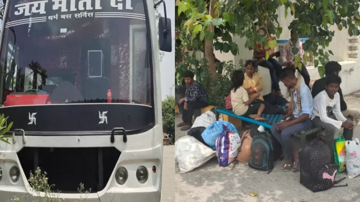 इंपाउंड बस की नंबर प्‍लेट लगा चलाई जा रही थी टूरिस्‍ट बस, इस तरह खुला ...
