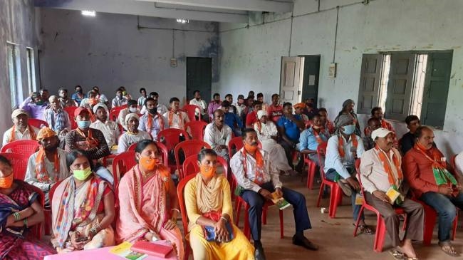 राष्ट्रवाद संस्कृति व संस्कार से चलने वाली पार्टी है भाजपा कोचे मुंडा ...