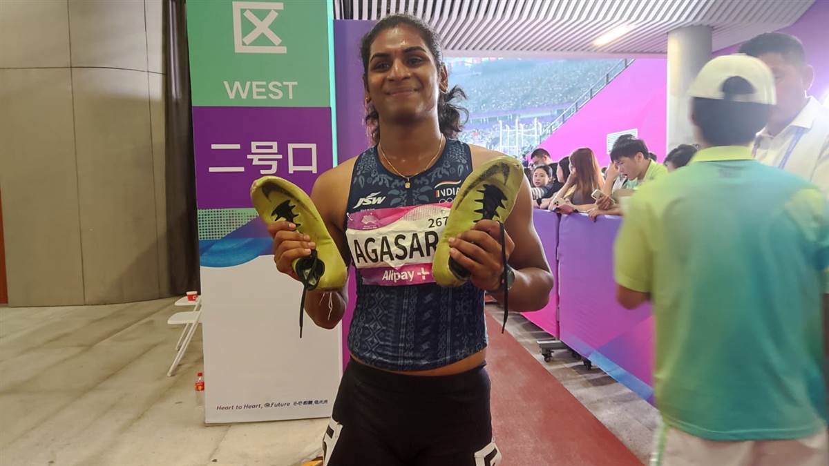 Asian Games 2023: नंदिनी अगसारा ने हेप्टाथलॉन में दिखाया दमखम, ब्रॉन्ज ...