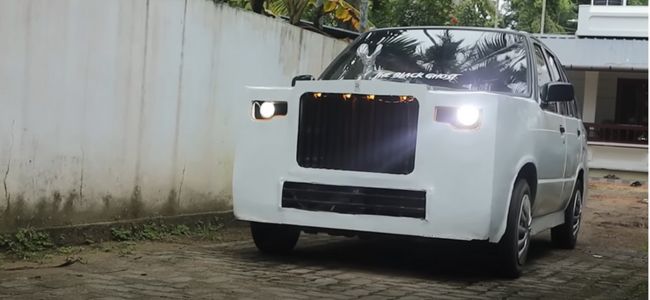 अरे वाह! इस जुनूनी बालक ने Alto 800 को बना दिया Rolls Royce-esque ...