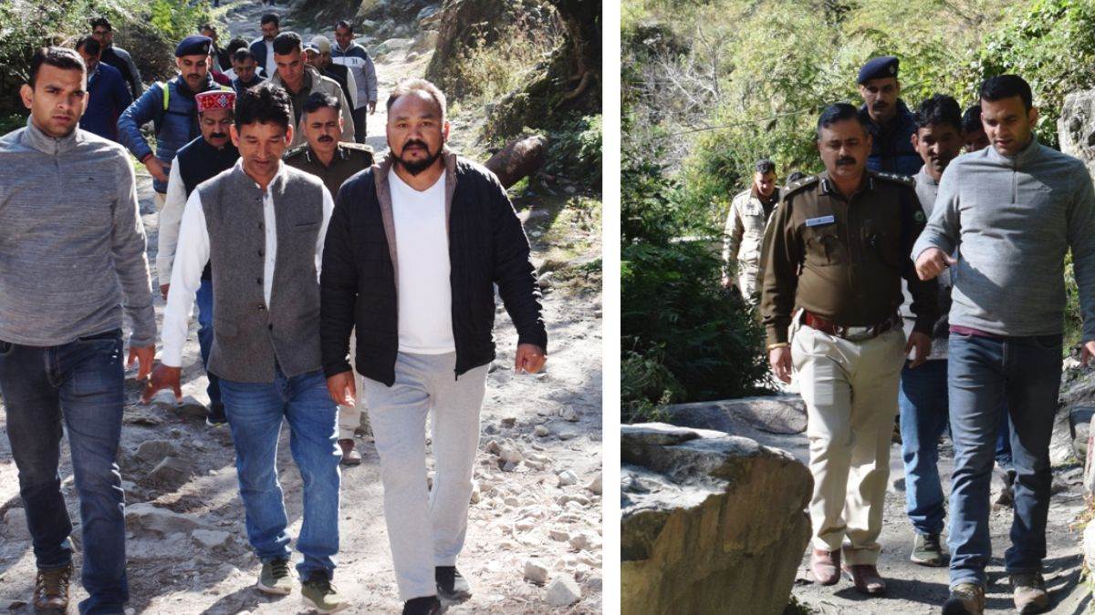 Himachal Election 2022: लोगों से मतदान की अपील के लिए 6 किलोमीटर पैदल ...
