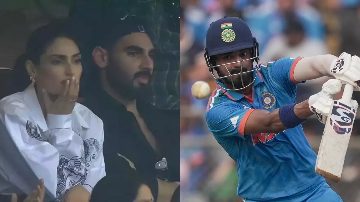 IND vs SL: नो...नो...नो..., KL Rahul के आउट होने के समय Athiya Shetty का रिएक्‍शन कैमरे में हुआ ...