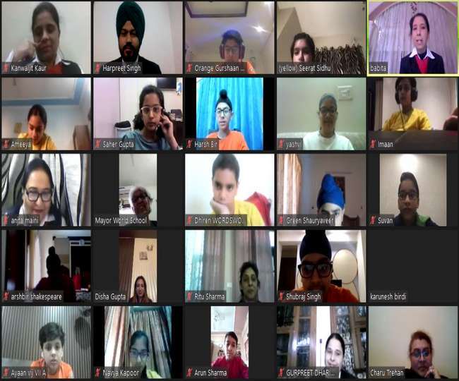 जालंधर के मेयर वर्ल्ड स्कूल में करवाई वर्चुअल अंतर सदनीय सामजिक विज्ञान ...