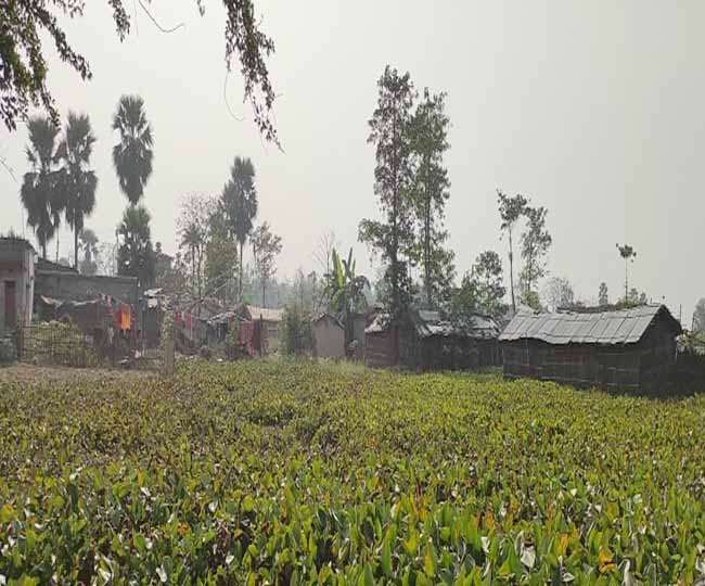 शिवहर जिले एक ऐसी बस्ती जहां सब दिन रहता जलजमाव - Sheohar district is a ...