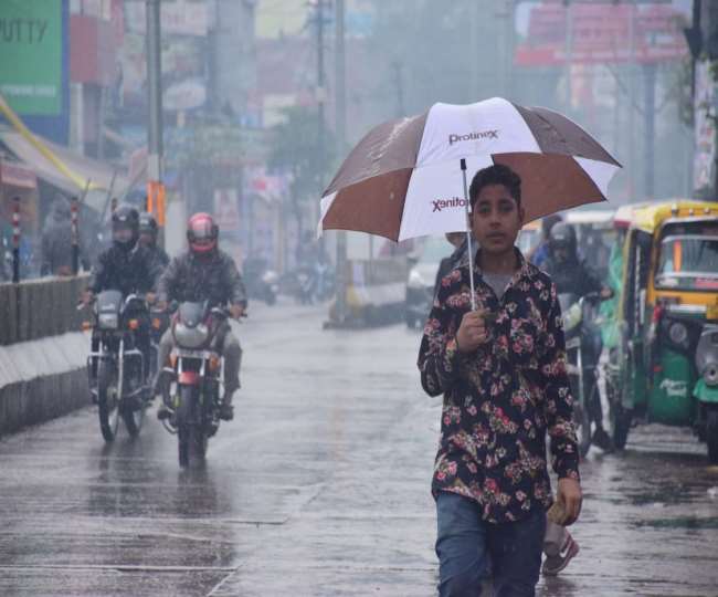 Aligarh Weatherforecast : तेज ठंड के बीच बारिश और ओलावृष्टि, जनजीवन ...