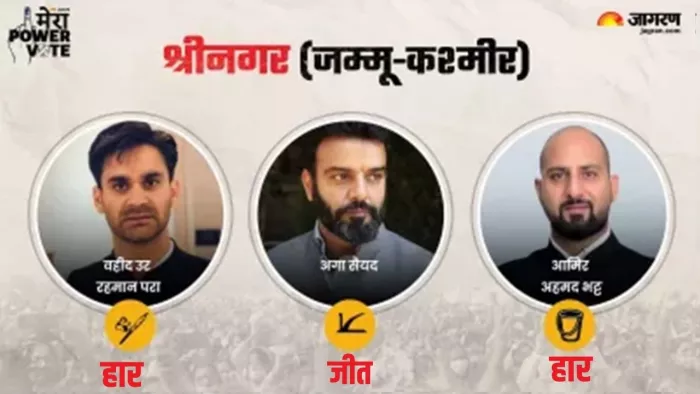 Srinagar Lok Sabha Chunav Result 2024 Live: श्रीनगर सीट से NC के अगा ...