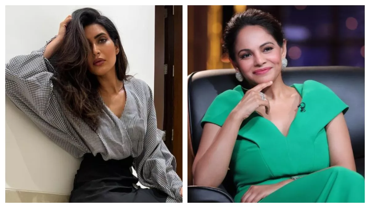 एक्ट्रेस करिश्मा तन्ना की फैन हुईं शार्क टैंक इंडिया की जज नमिता थापर ...