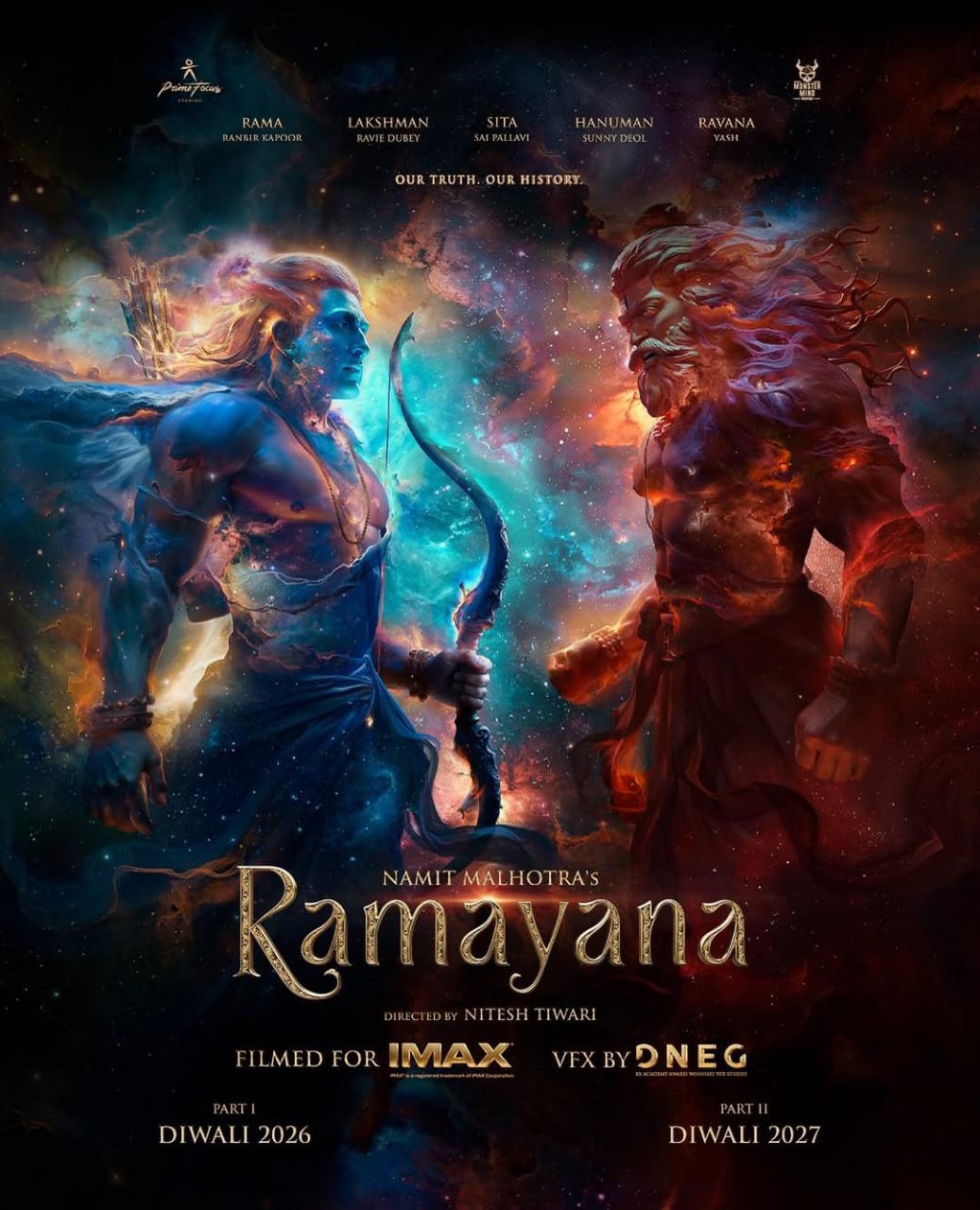 Ramayana First Look: सामने आया Ranbir Kapoor की रामायण का फर्स्ट लुक ...