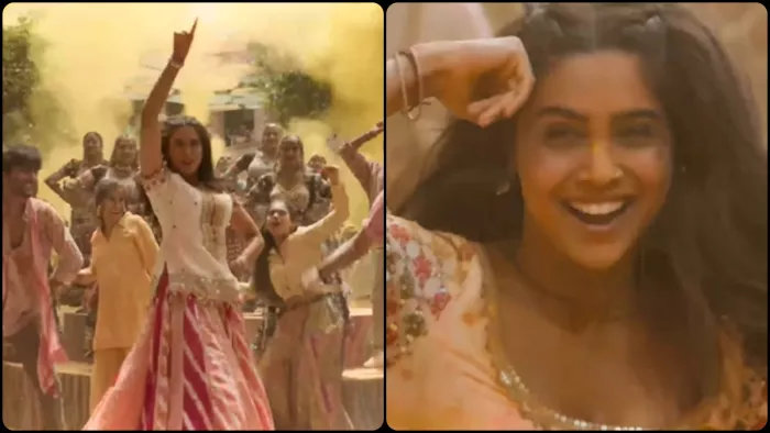 Vedaa का नया गाना Holiyaan हुआ रिलीज, जमकर डांस करते नजर आईं Sharvari ...