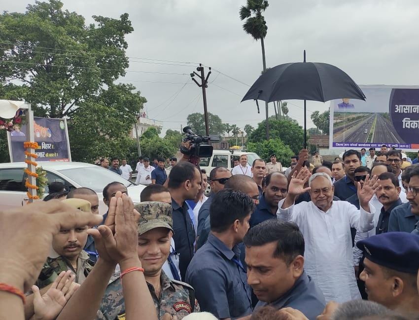 CM नीतीश ने वारिसलीगंज में Adani Cement Factory का शिलान्‍यास किया ...