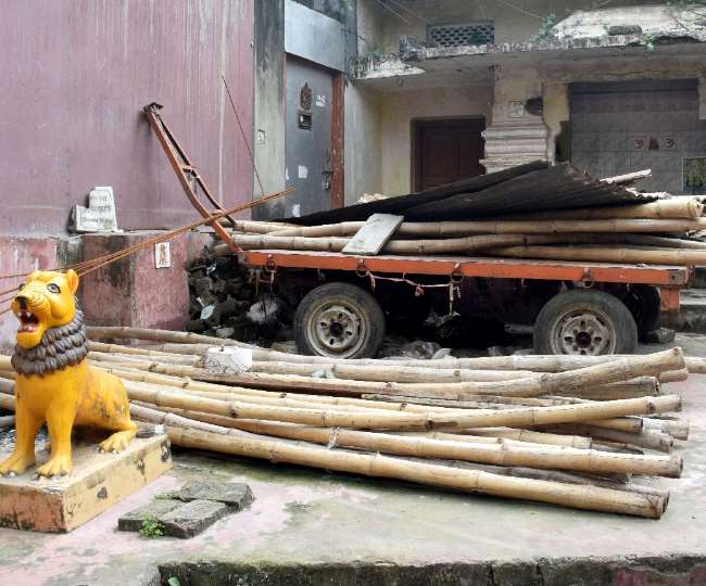 Corona effect: गोरखपुर में फल-फूल, शामियाना, लाइट व बांस-बल्ली का ...