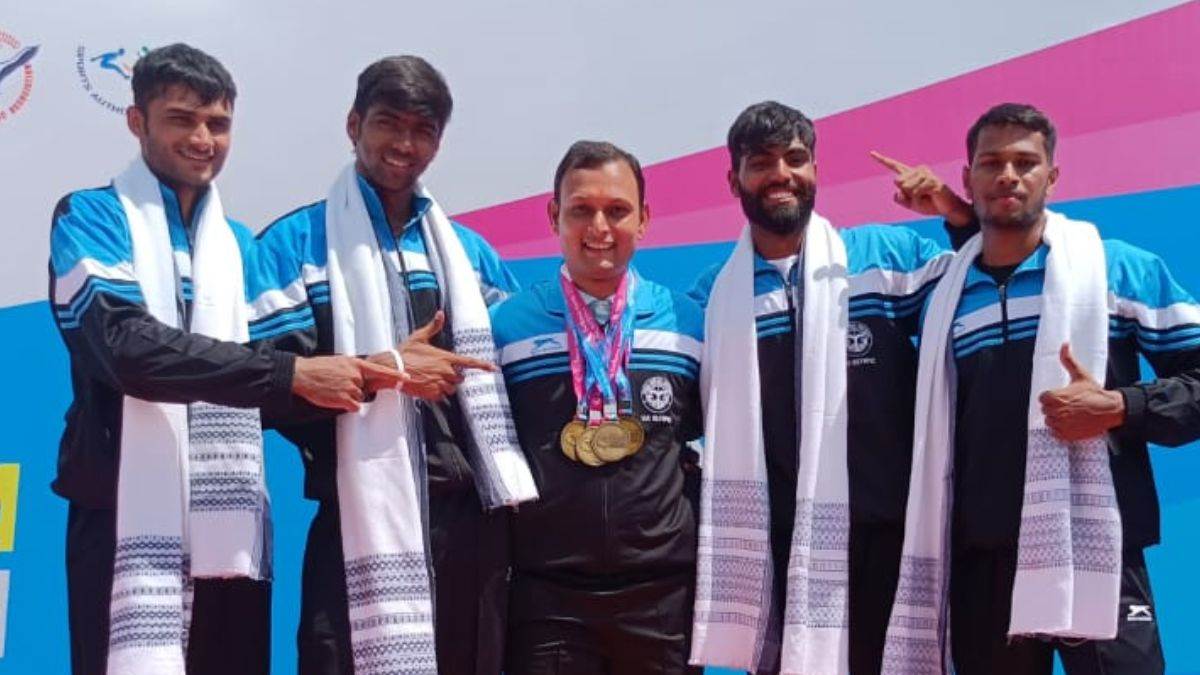 UP Basketball: National Games में UP बास्केटबाल टीम ने पहली बार जीता ...