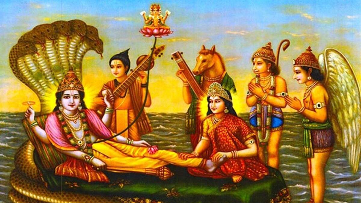 Dev Uthan Ekadashi 2022 : चार माह शयन के बाद कल जागेंगे भगवान विष्‍णु ...