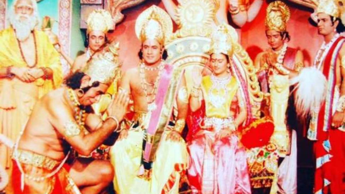 Ramayan: जब सूटिंग शर्टिंग शॉप का उद्घाटन करने पहुंचे थे 'राम लक्ष्मण सीता', सालों पुरानी तस्वीर ...
