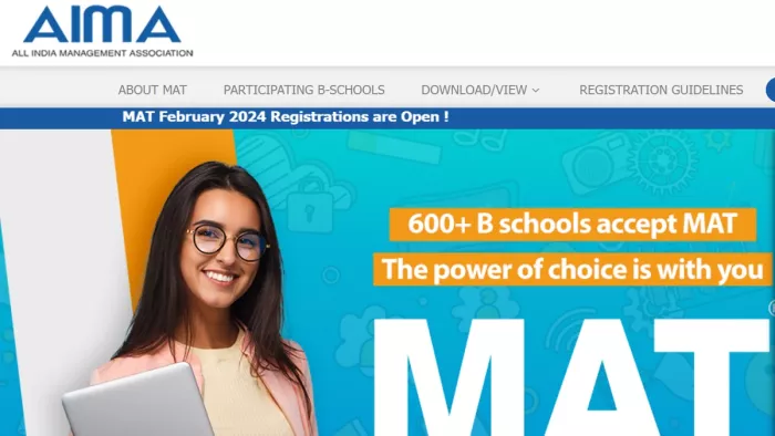 AIMA MAT February 2024 Registration: मैनेजमेंट एप्टीट्यूड टेस्ट फरवरी के लिए पंजीकरण हुए शुरू ...