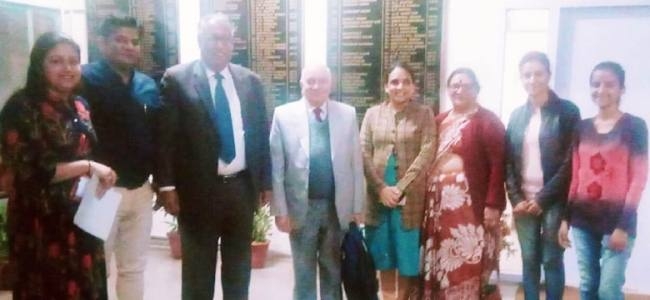 प्रतिभा को मक्की पर किए शोध पर मिला पहला स्थान - eternal university ...