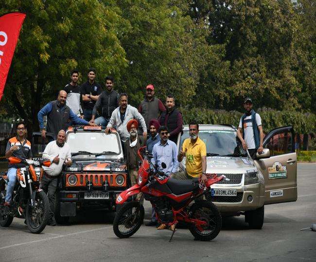 मोटर स्पोर्ट्स का रोमांच, 35वीं सजोबा रैली शुरू, 25 फोर व्हीलर्स और 55 ...