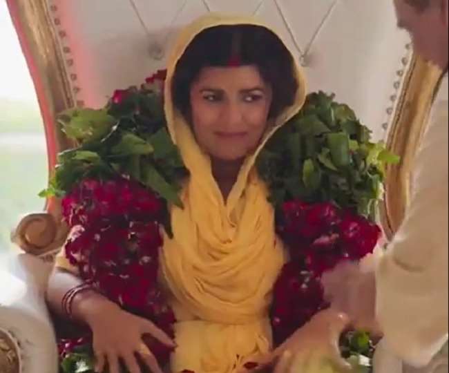 Dasvi: सीएम के पद पर हुई बिमला देवी की ताजपोशी, अभिषेक बच्चन ने वीडियो ...