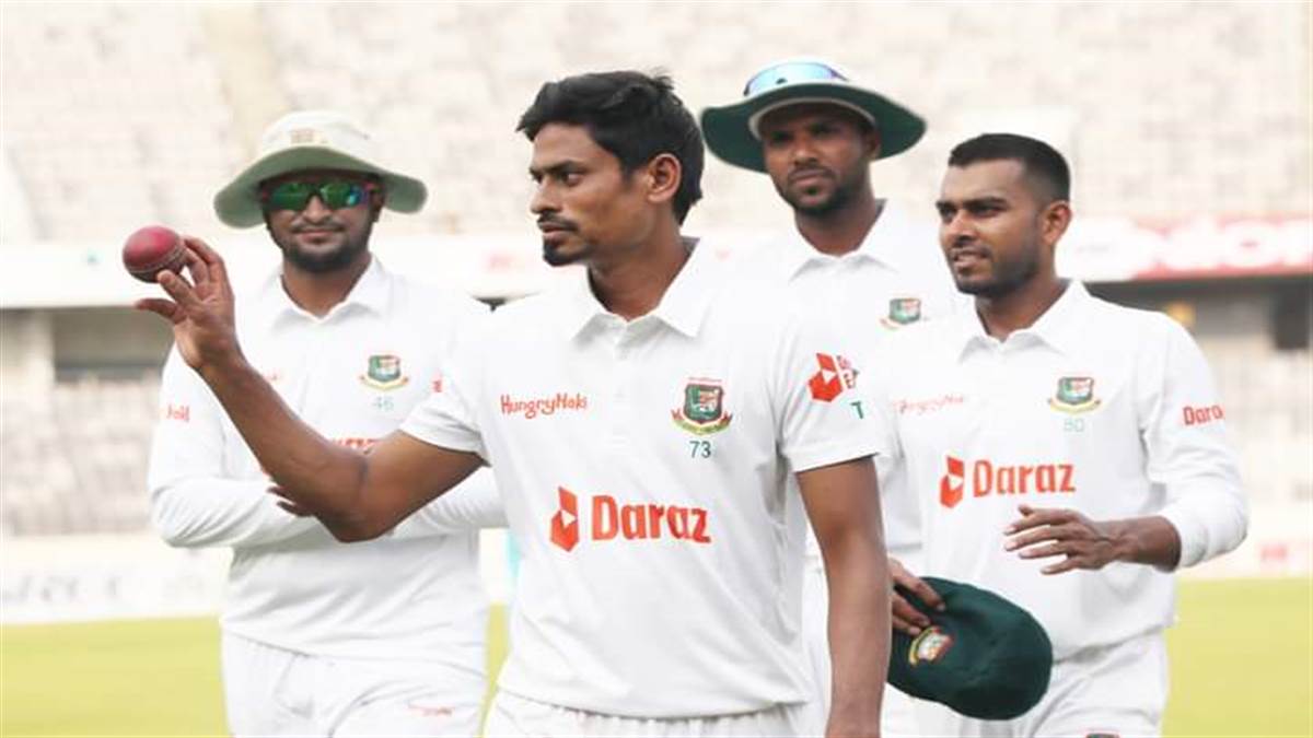 BAN vs IRE Test Day 1: तैजुल इस्‍लाम के 'पंजे' ने आयरलैंड का किया बुरा ...