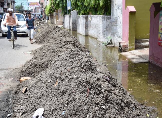 अब बरेली सराय में हुई नाले की सफाई, लोगों को राहत