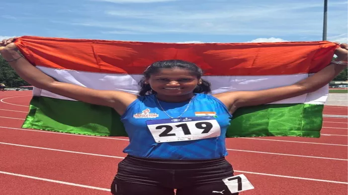 Sports News : खेतों में काम करती थी बबिता, अब अमेरिका में दो पदक जीत कर ...