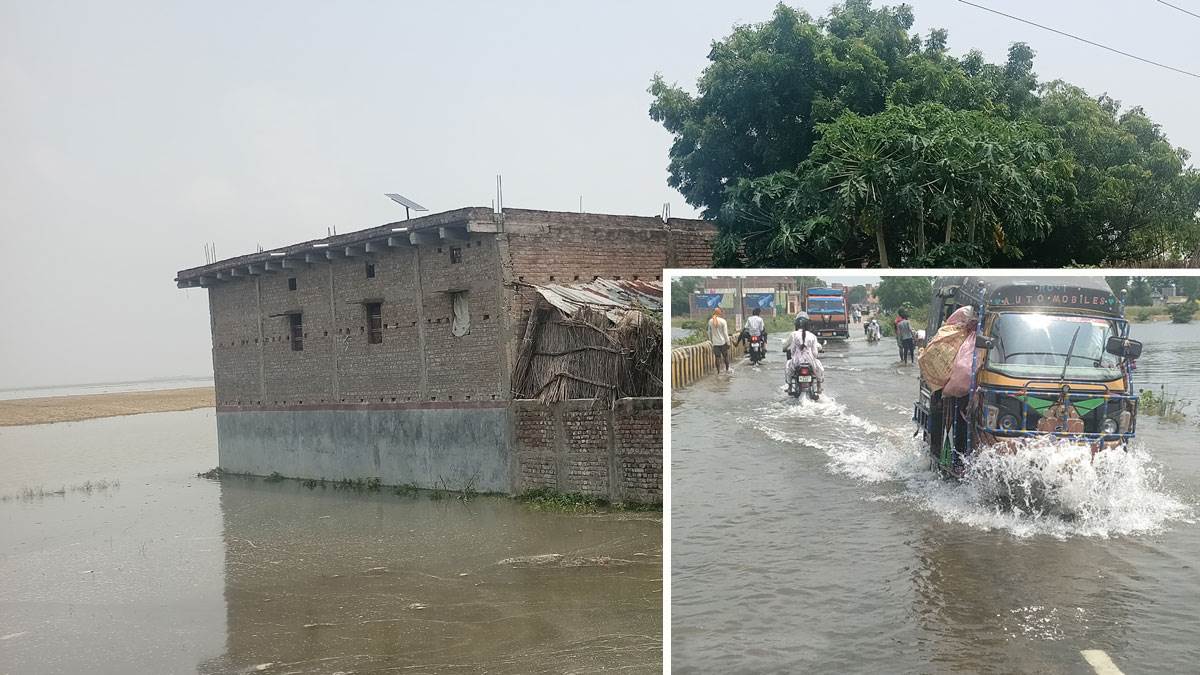 गंगा और सोन सहित कई नदियां खतरे के निशान से पार, बिहार के बड़े इलाके ...