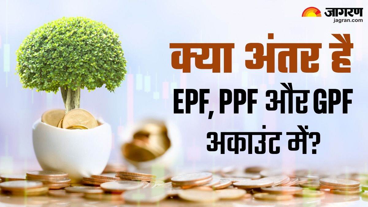 EPF, PPF और GPF अकाउंट में क्या अंतर है, किसमें मिलता है क्या फायदा ...