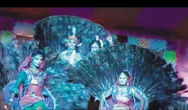 कजरा में मंदिर प्राण प्रतिष्ठा पर भव्य रासलीला - Grand Rasleela on ...